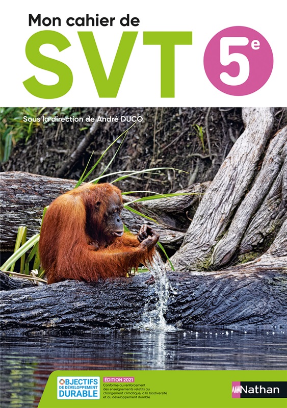 Cahier de SVT 5e (2021) / Professeur
